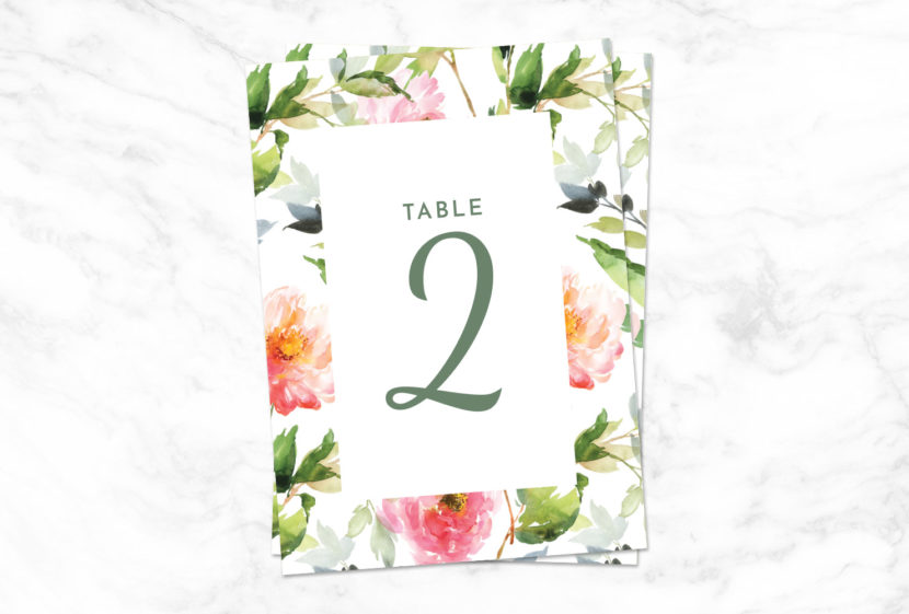 Stunning Printable Table Numbers to Complete Your Centerpiece - Tulsa ...